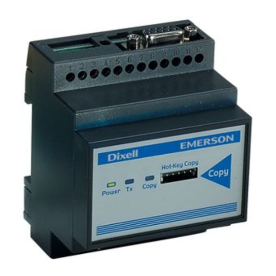 EMERSON DIXELL QUICK START MANUAL Pdf Download | ManualsLib