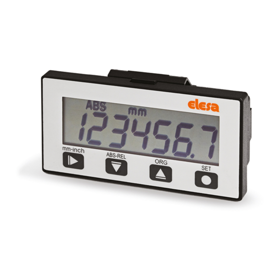 ELESA MPI-R10 OPERATING INSTRUCTION Pdf Download | ManualsLib