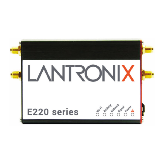 LANTRONIX E220 SERIES USER MANUAL Pdf Download | ManualsLib