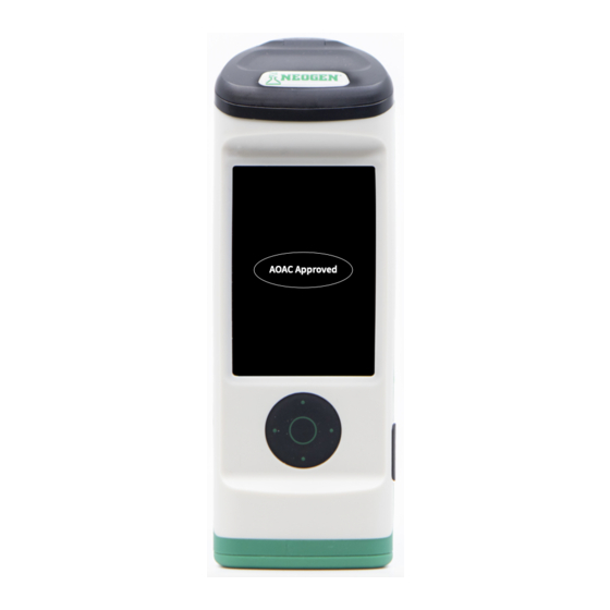 NEOGEN CORPORATION ACCUPOINT ADVANCED NEXT GENERATION USER MANUAL Pdf ...