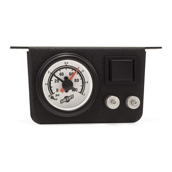 AIR LIFT LOAD CONTROLLER I QUICK START MANUAL Pdf Download | ManualsLib