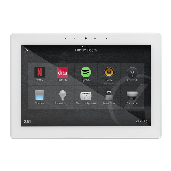 CONTROL 4 T4 SERIES INSTALLATION MANUAL Pdf Download | ManualsLib