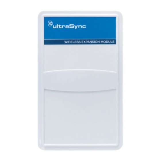 INTERLOGIX ULTRASYNC UM-W7 INSTALLATION SHEET Pdf Download | ManualsLib