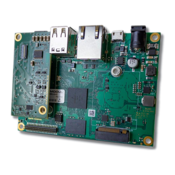 DATA MODUL EDM-SBC-IMX8MM MANUAL Pdf Download | ManualsLib