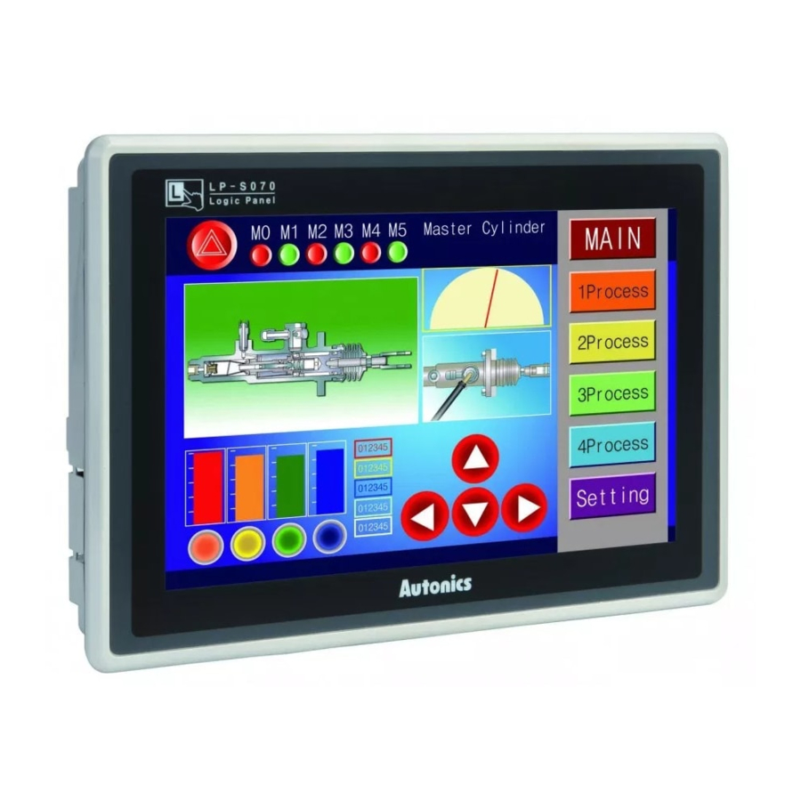 AUTONICS GP SERIES USER MANUAL FOR COMMUNICATION Pdf Download | ManualsLib