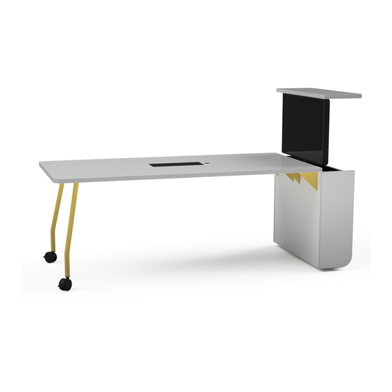 STEELCASE VERB ACTIVE MEDIA TABLE MANUAL Pdf Download | ManualsLib
