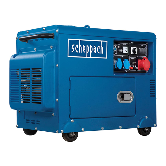 SCHEPPACH SG5200D TRANSLATION OF ORIGINAL INSTRUCTION MANUAL Pdf ...