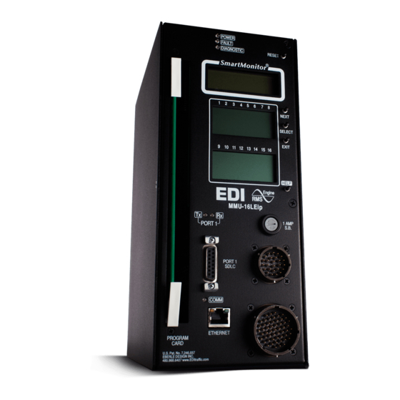 EDI SMARTMONITOR MMU-16LE SERIES OPERATION MANUAL Pdf Download | ManualsLib