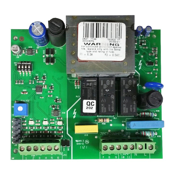 FAAC 200MPS QUICK MANUAL Pdf Download | ManualsLib