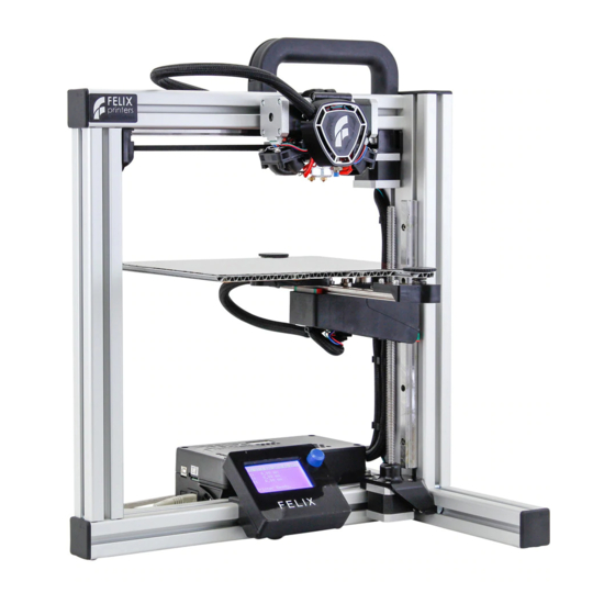 FELIX PRINTERS FELIX TEC 4.1 ASSEMBLY MANUAL Pdf Download | ManualsLib