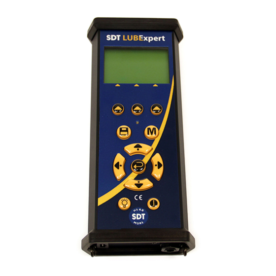 SDT INTERNATIONAL LUBEXPERT USER MANUAL Pdf Download | ManualsLib
