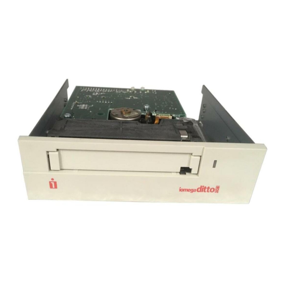 IOMEGA DITTO INSTALLATION MANUAL Pdf Download | ManualsLib