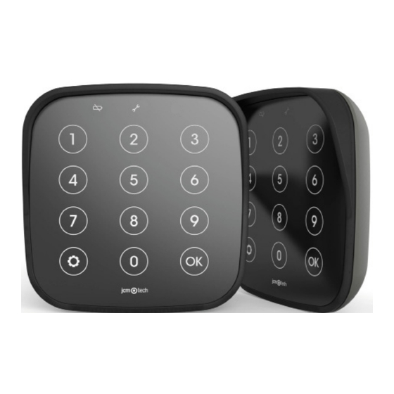 JCM TECHNOLOGIES KEEPAD QUICK MANUAL Pdf Download | ManualsLib