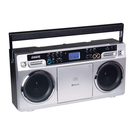 LASER CDBB-166 QUICK MANUAL Pdf Download | ManualsLib