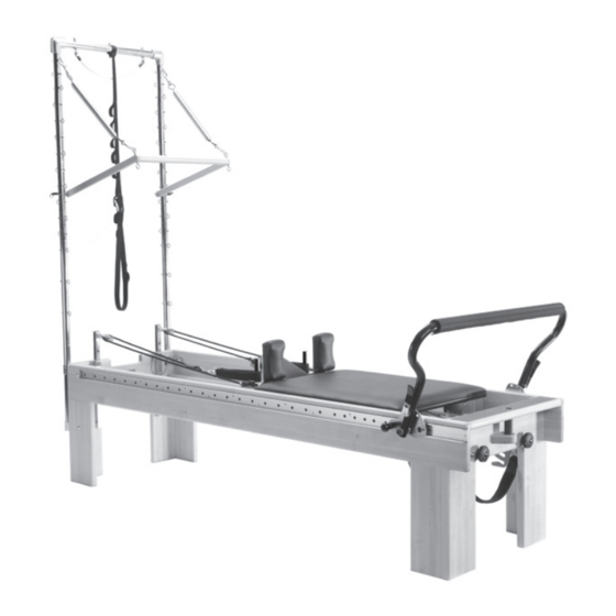 BALANCED BODY TOWER BRACKET RETROFIT KIT QUICK START MANUAL Pdf ...