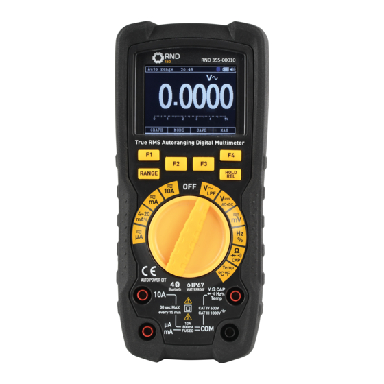 RND LAB 355-00010 USER MANUAL Pdf Download | ManualsLib