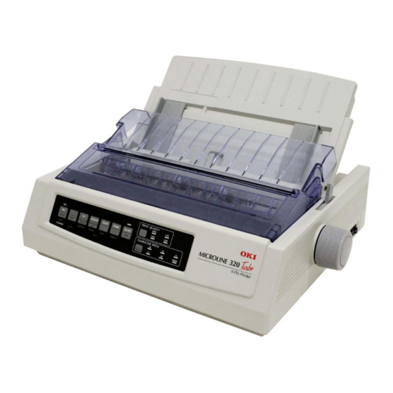 OKIDATA MICROLINE 320 TURBO CALIBRATIONS AND SETTINGS Pdf Download ...