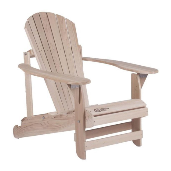 CANADA COMFY CHAIR COMFY FCC200 ASSEMBLY INSTRUCTIONS Pdf Download ...