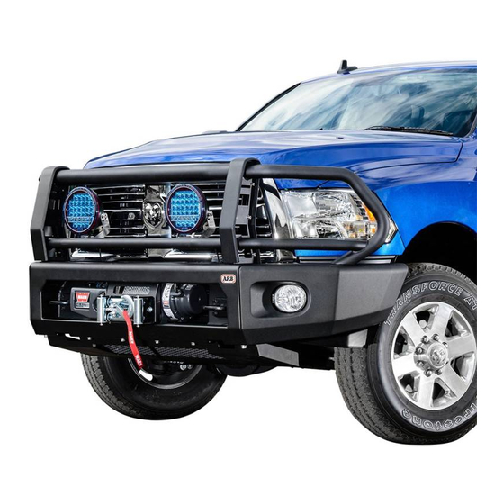 ARB 2237010 FITTING INSTRUCTIONS MANUAL Pdf Download | ManualsLib