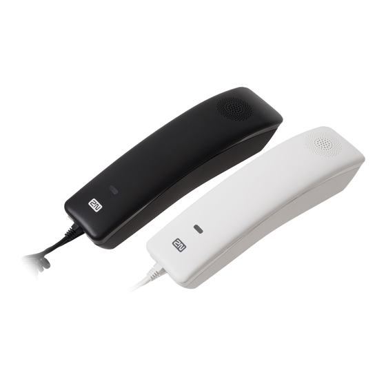 2N IP HANDSET USER MANUAL Pdf Download | ManualsLib