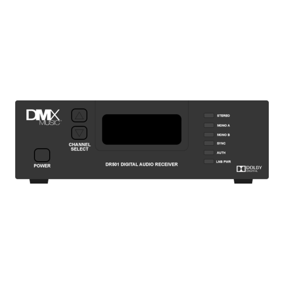 DMX DR1000 USER MANUAL Pdf Download | ManualsLib