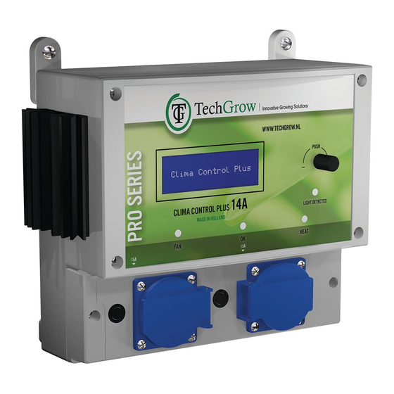 TECHGROW CLIMA CONTROL BASIC PLUS MANUAL Pdf Download | ManualsLib