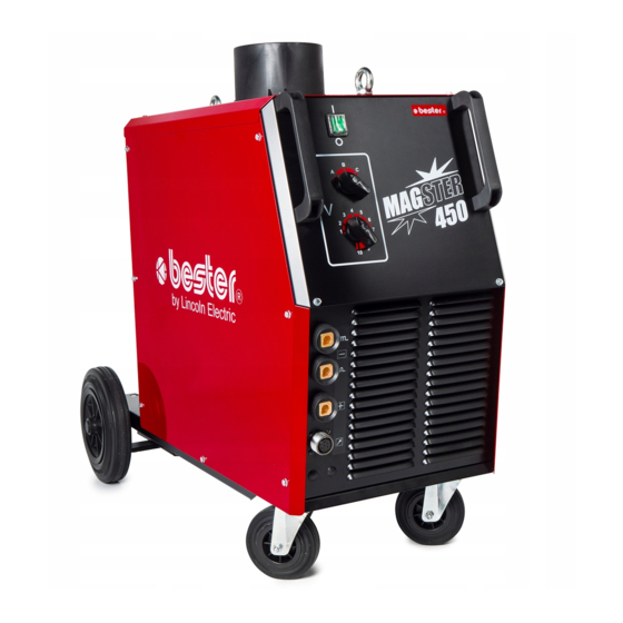 BESTER MAGSTER 380 OPERATOR'S MANUAL Pdf Download | ManualsLib