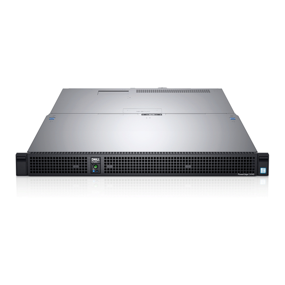 DELL EMC POWEREDGE C4140 INSTALLATION AND SERVICE MANUAL Pdf Download ...