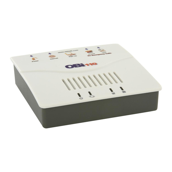 OBIHAI OBI100 QUICK START MANUAL Pdf Download | ManualsLib