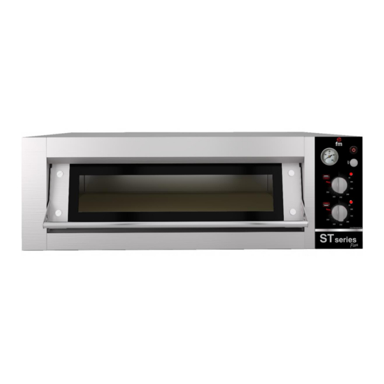 FM CALEFACCION ST PIZZA SERIES INSTRUCTION MANUAL Pdf Download | ManualsLib