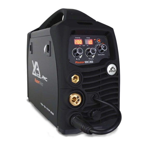 XCEL-ARC RAZORWELD 205 OPERATING MANUAL Pdf Download | ManualsLib