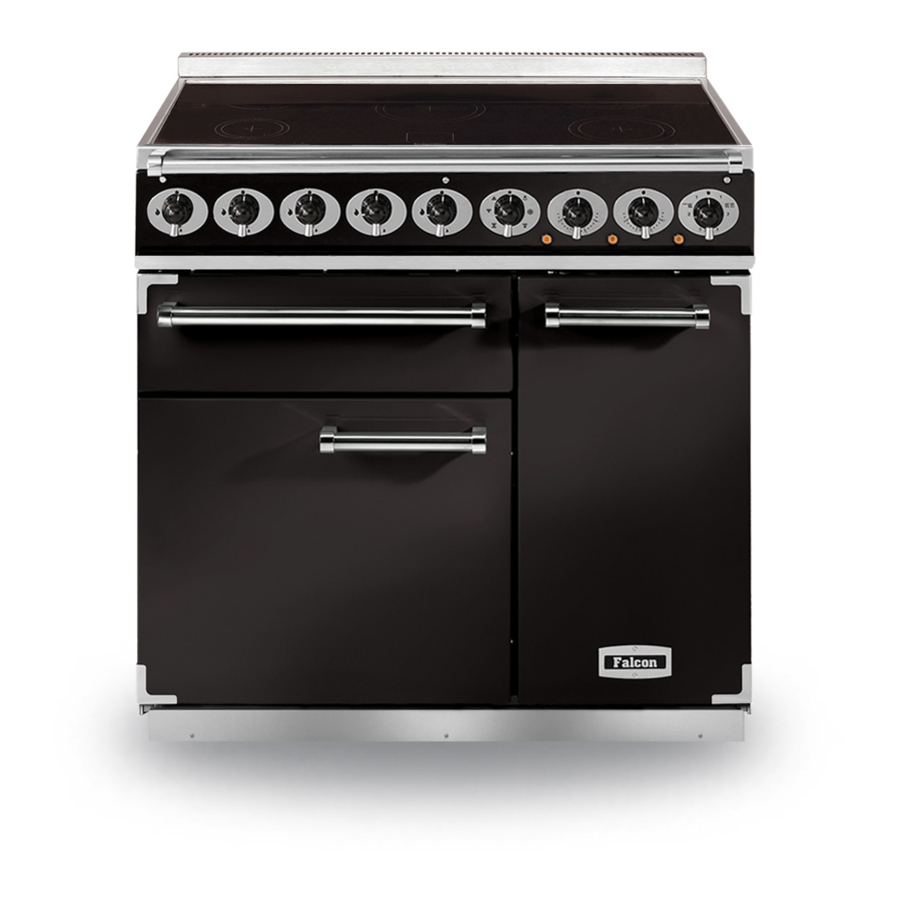 FALCON 900 DELUXE INDUCTION USER'S MANUAL & INSTALLATION INSTRUCTIONS ...