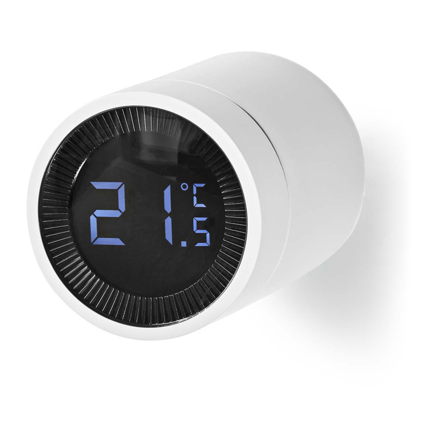 Nedis Zigbee Radiator Control Quick Start Manual Pdf Download Manualslib
