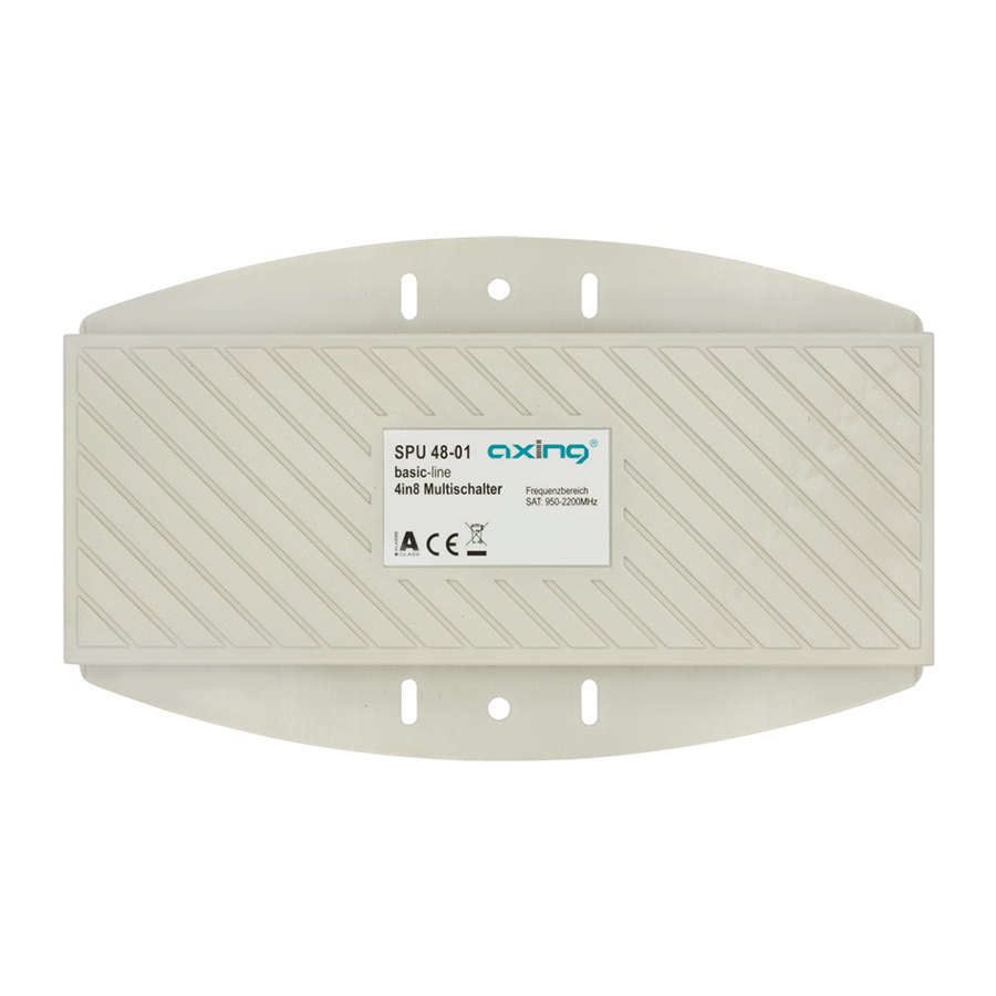 AXING SPU 48-01 OPERATION INSTRUCTIONS Pdf Download | ManualsLib