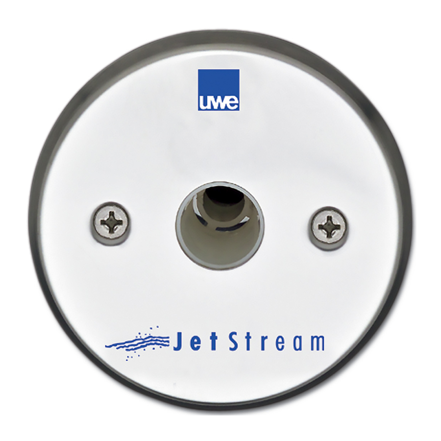 UWE JETSTREAM LIBRA 3 INSTALLATION AND OPERATING INSTRUCTIONS MANUAL ...