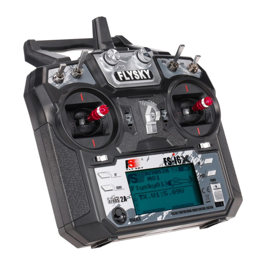 FLYSKY FS-I6X USER MANUAL Pdf Download | ManualsLib