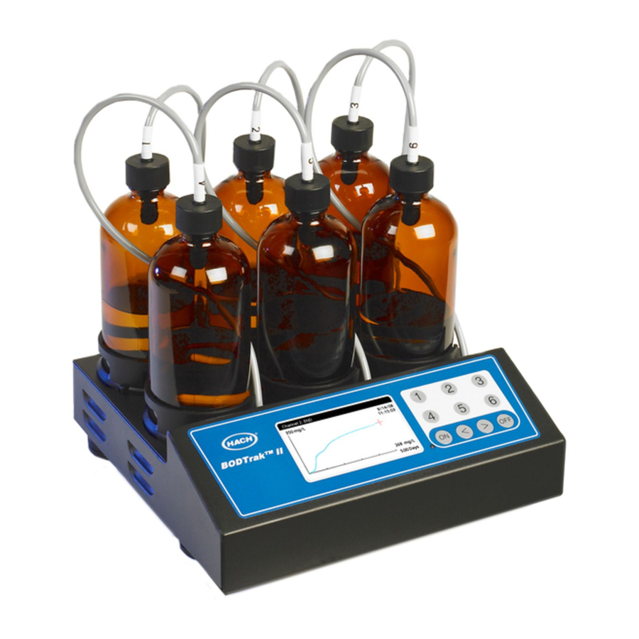 HACH BODTRAK II USER MANUAL Pdf Download | ManualsLib