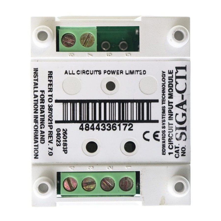 EST SIGA-CT1 INSTALLATION SHEET Pdf Download | ManualsLib