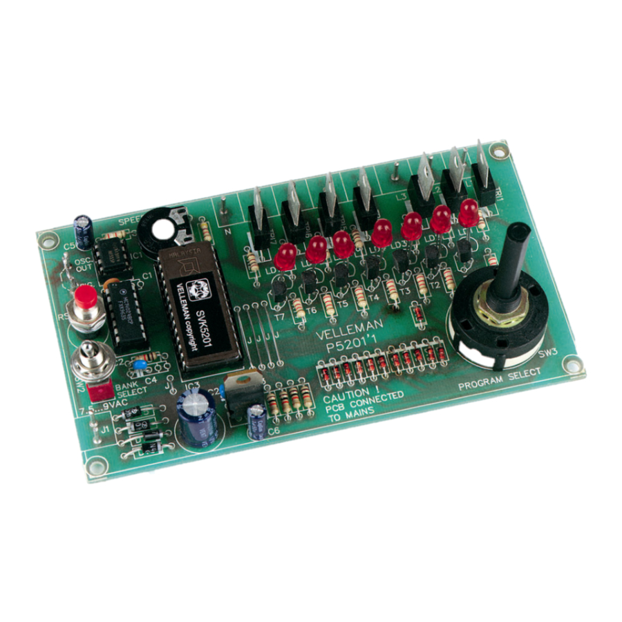 VELLEMAN-KIT K5201 ILLUSTRATED ASSEMBLY MANUAL Pdf Download | ManualsLib