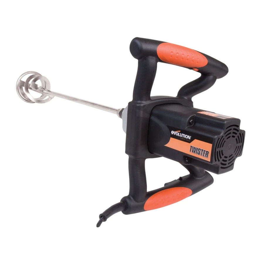 EVOLUTION TWISTER ORIGINAL INSTRUCTIONS MANUAL Pdf Download | ManualsLib