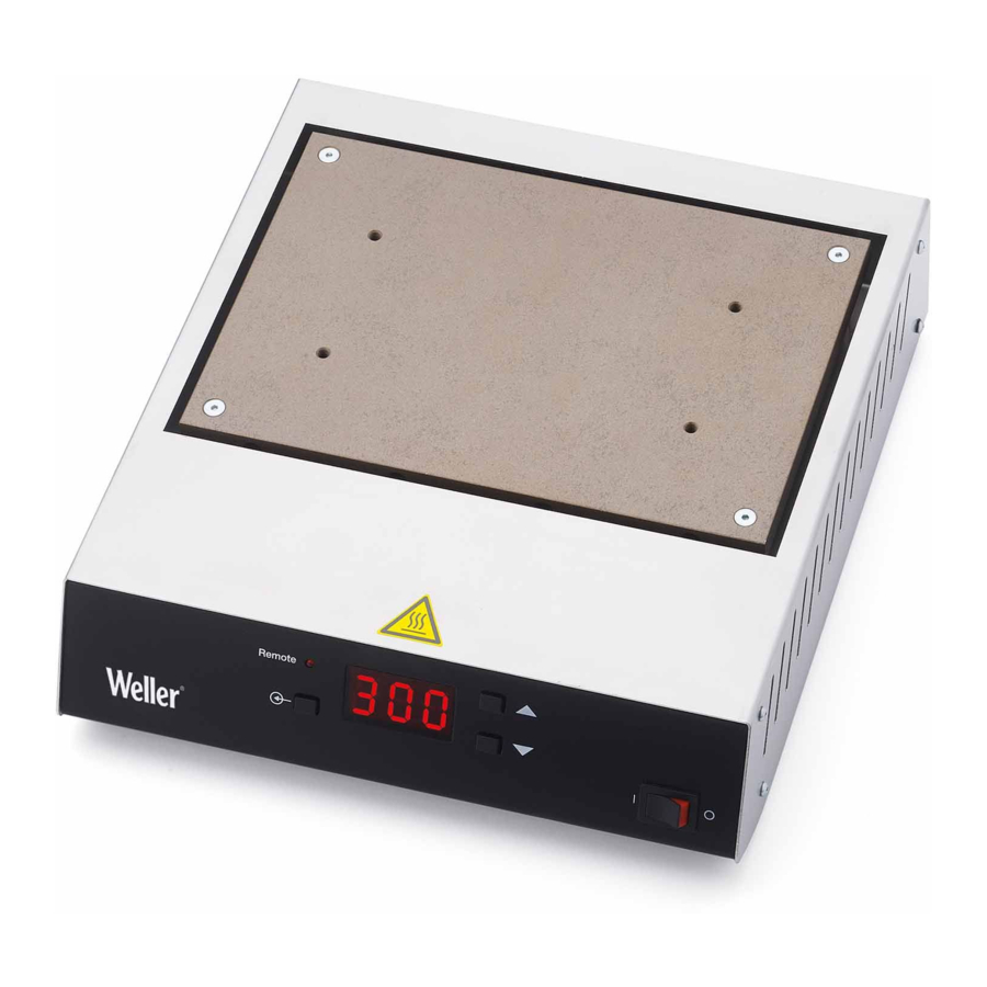 WELLER WHP 1000 OPERATING INSTRUCTIONS MANUAL Pdf Download | ManualsLib