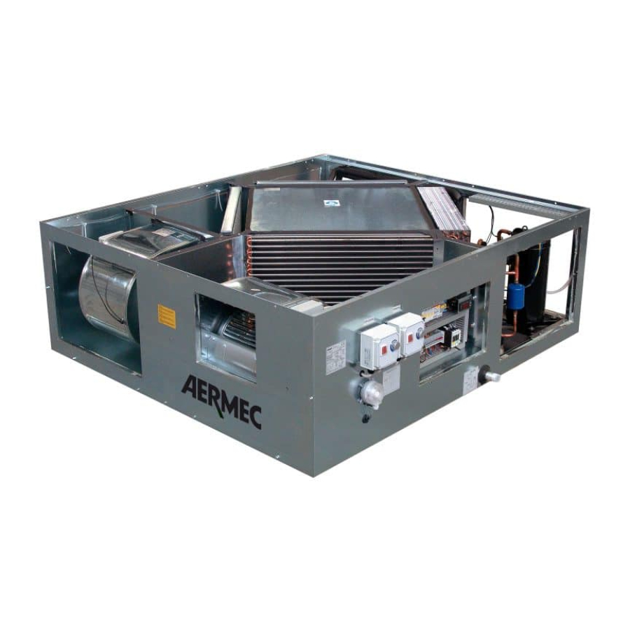 AERMEC URX CF SELECTION AND INSTALLATION MANUAL Pdf Download | ManualsLib