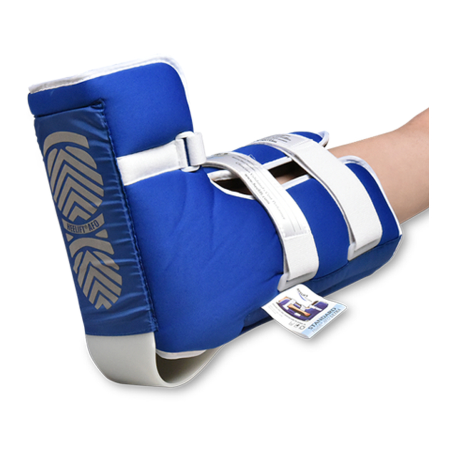 WALGREEN HEALTH SOLUTIONS HEELIFT AFO ULTRA INSTRUCTIONS FOR USE MANUAL ...