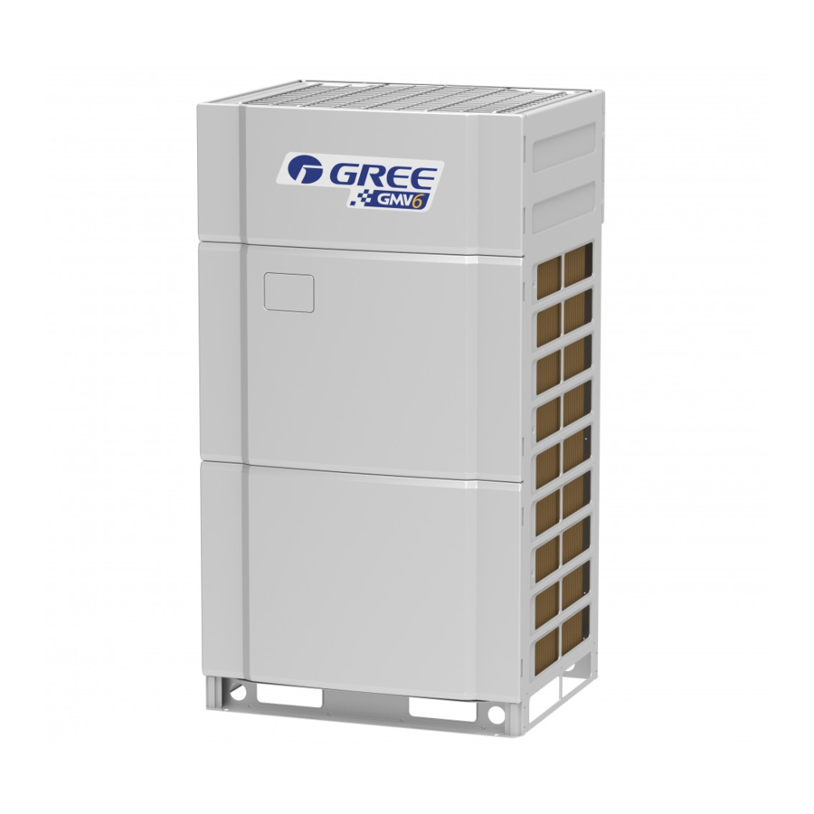 GREE GMV6 VRF MANUAL Pdf Download | ManualsLib