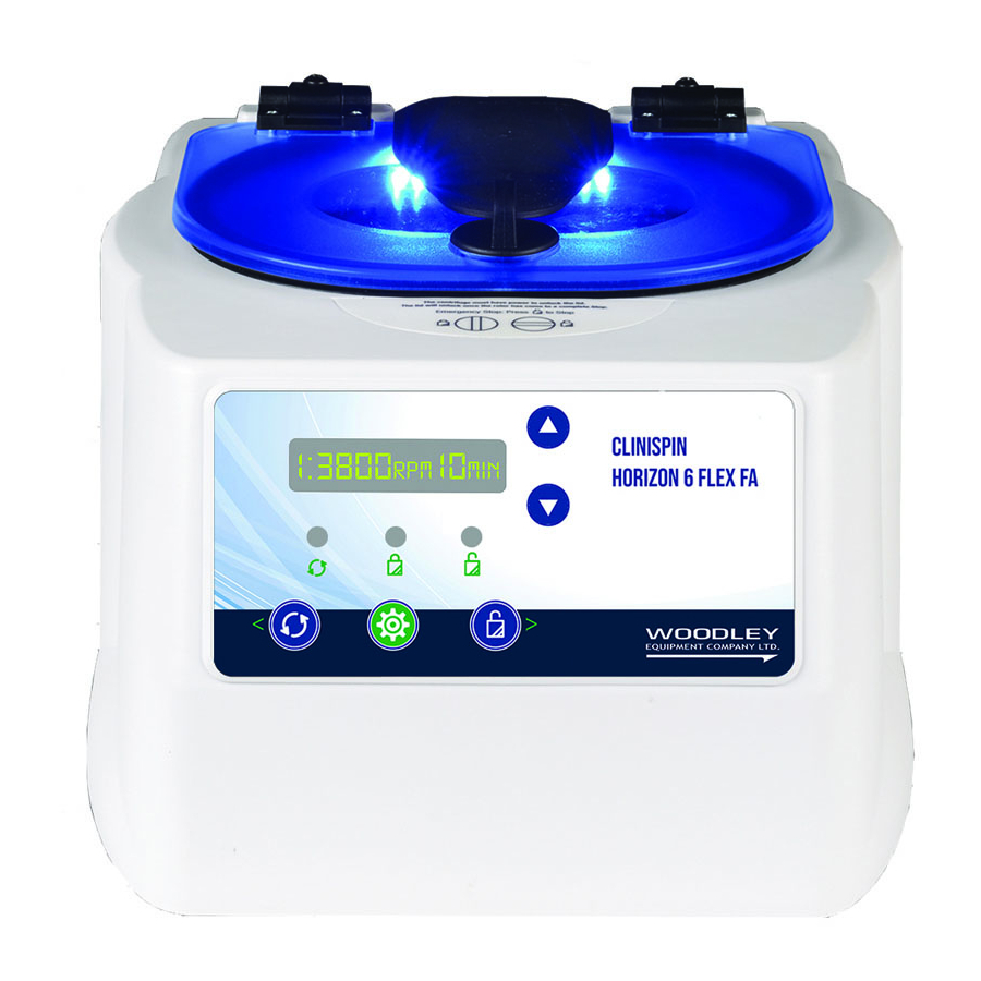 WOODLEY CLINISPIN HORIZON 6 FLEX OPERATOR'S MANUAL Pdf Download | ManualsLib