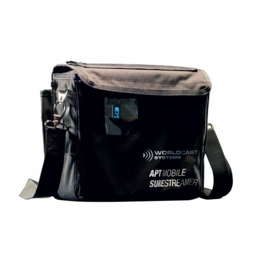 WORLDCAST SYSTEMS SURESTREAMER QUICK START TUTORIAL Pdf Download | ManualsLib