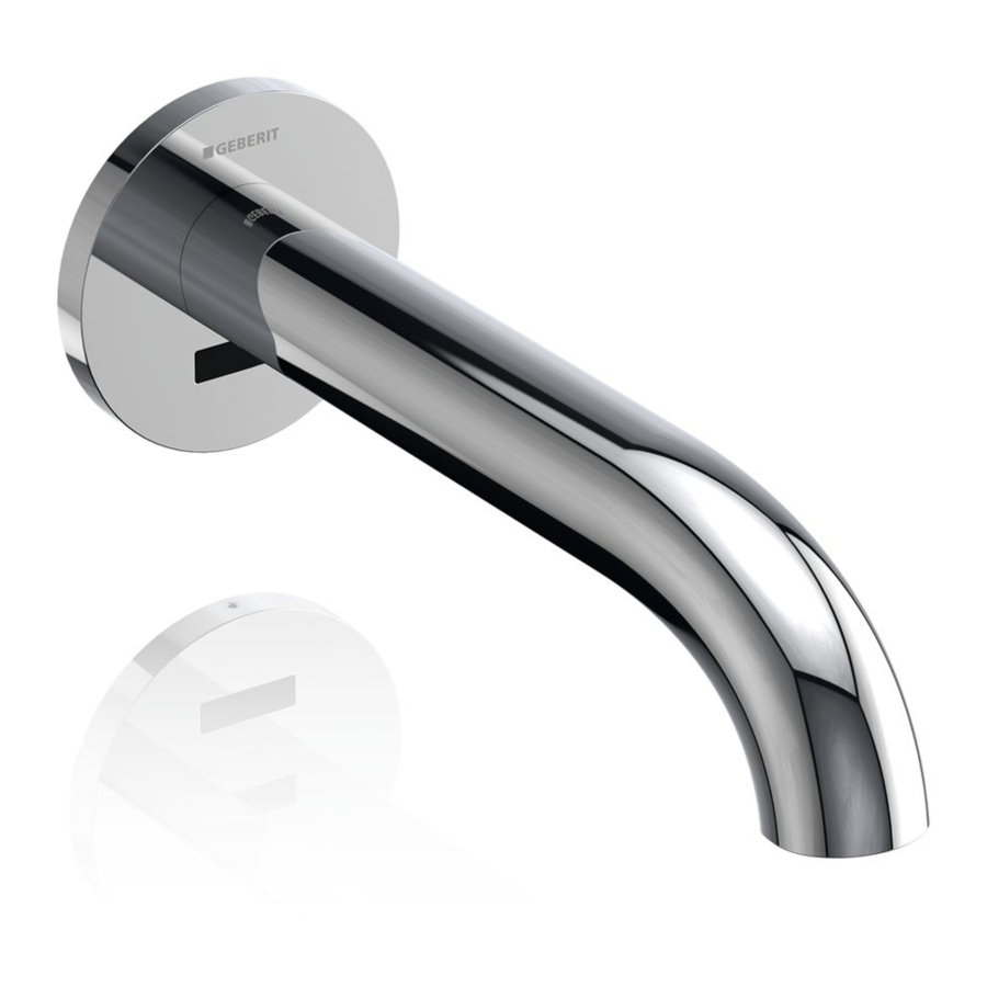 GEBERIT PIAVE OPERATION MANUAL Pdf Download | ManualsLib