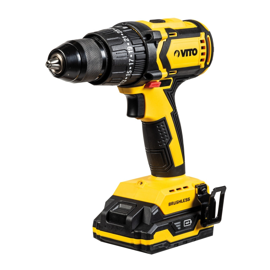 VITO PRO-POWER VIBBSFL20 INSTRUCTION MANUAL Pdf Download | ManualsLib