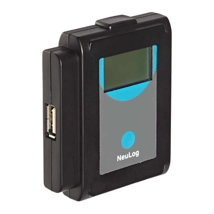 NEULOG NUL-217 MANUAL Pdf Download | ManualsLib