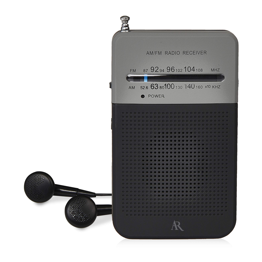 AR APR10 USER MANUAL Pdf Download | ManualsLib